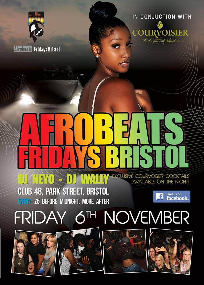 Afrobeats back in Bristol this Friday 6th November at Club Forty Eight