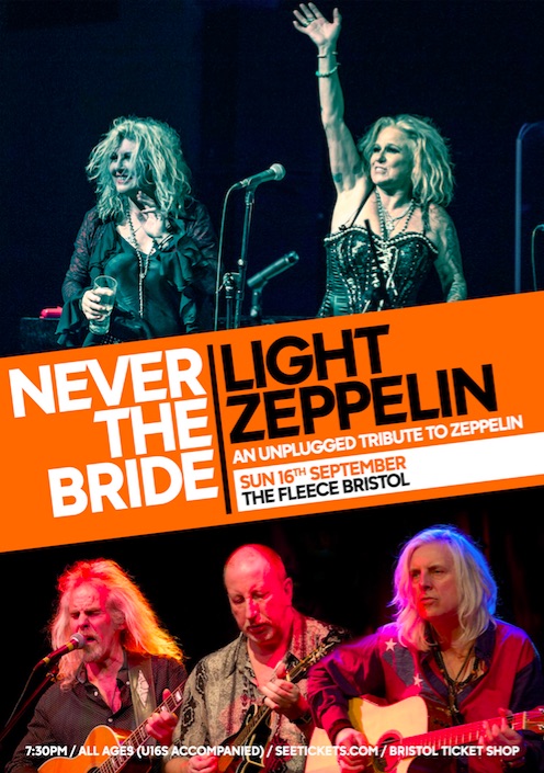 Never The Bride at The Fleece on 16th September 2018