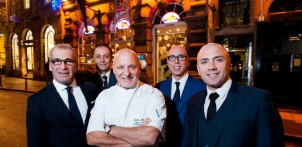 Aldo Zilli at San Carlo in Bristol