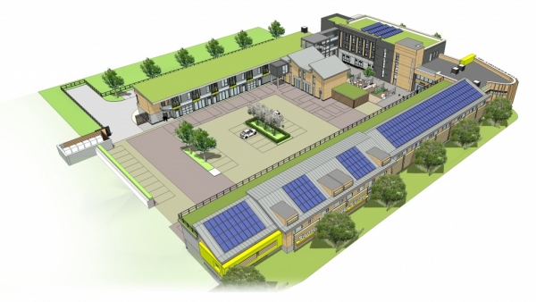 New green business park being built in Filwood in Bristol
